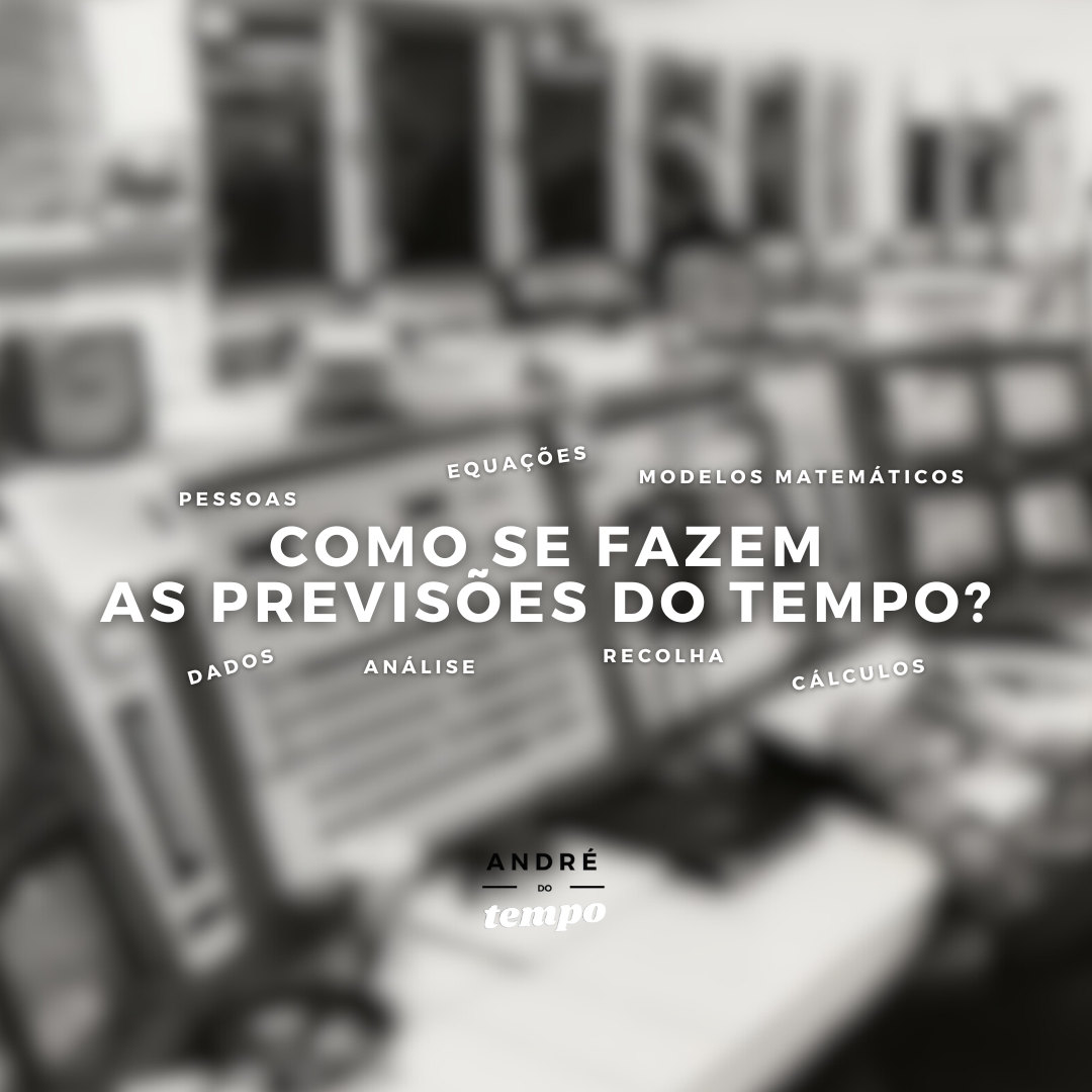 As previsões do tempo – Como funcionam? – André do Tempo